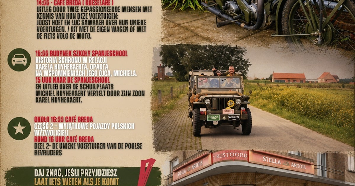 Pools-Belgische dag zet bevrijding door Poolse soldaten in de kijker ...