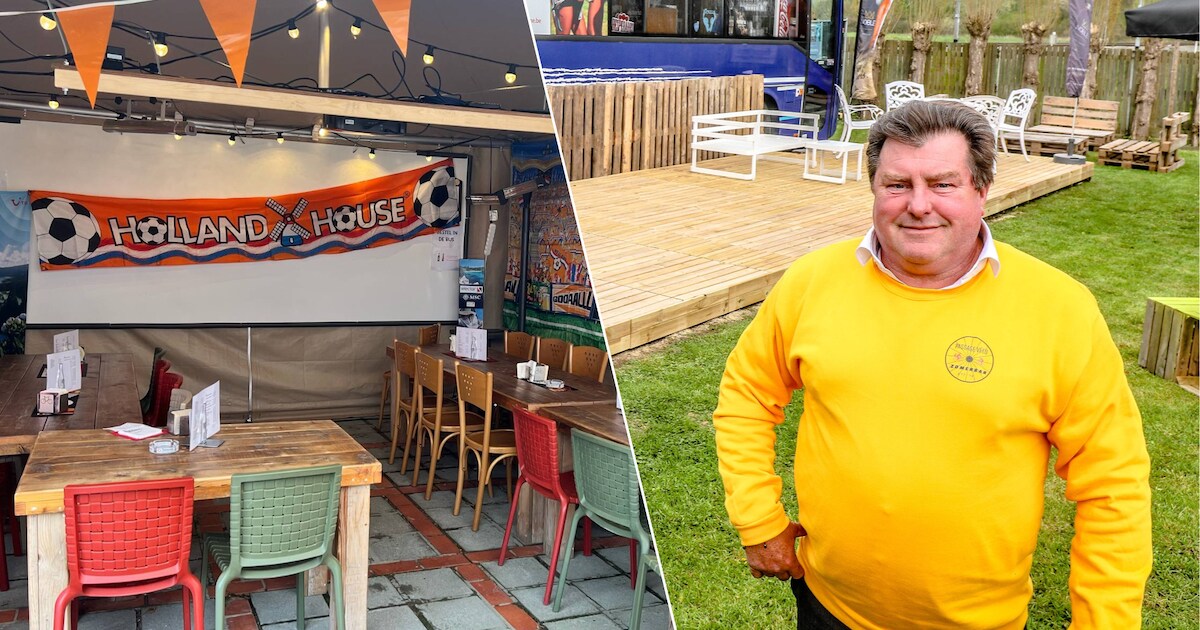 Zomerbar Passage Vélo wordt voor even Holland House: "Pintjes aan 1,50 ...