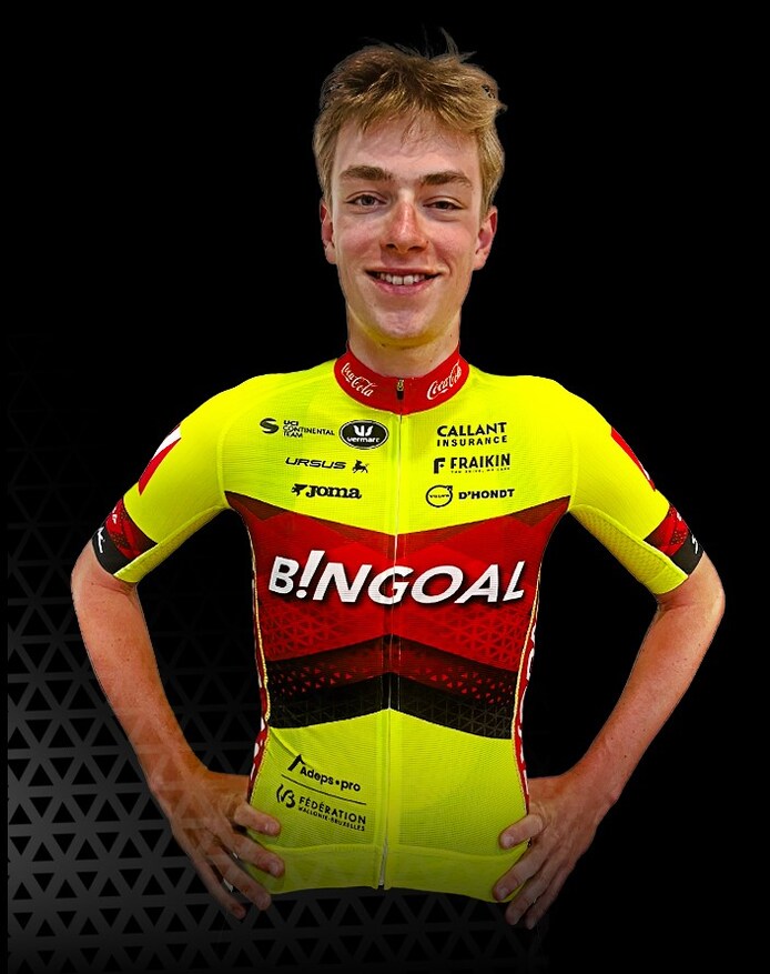 Vandaag Memorial Igor Decraene met thuisrijder Gaëtan Verleyen die over ...