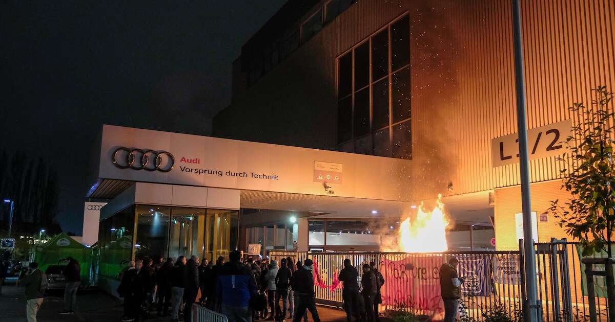 Vakbonden Audi Brussels overleggen met top in Wolfsburg | Brussel | hln.be