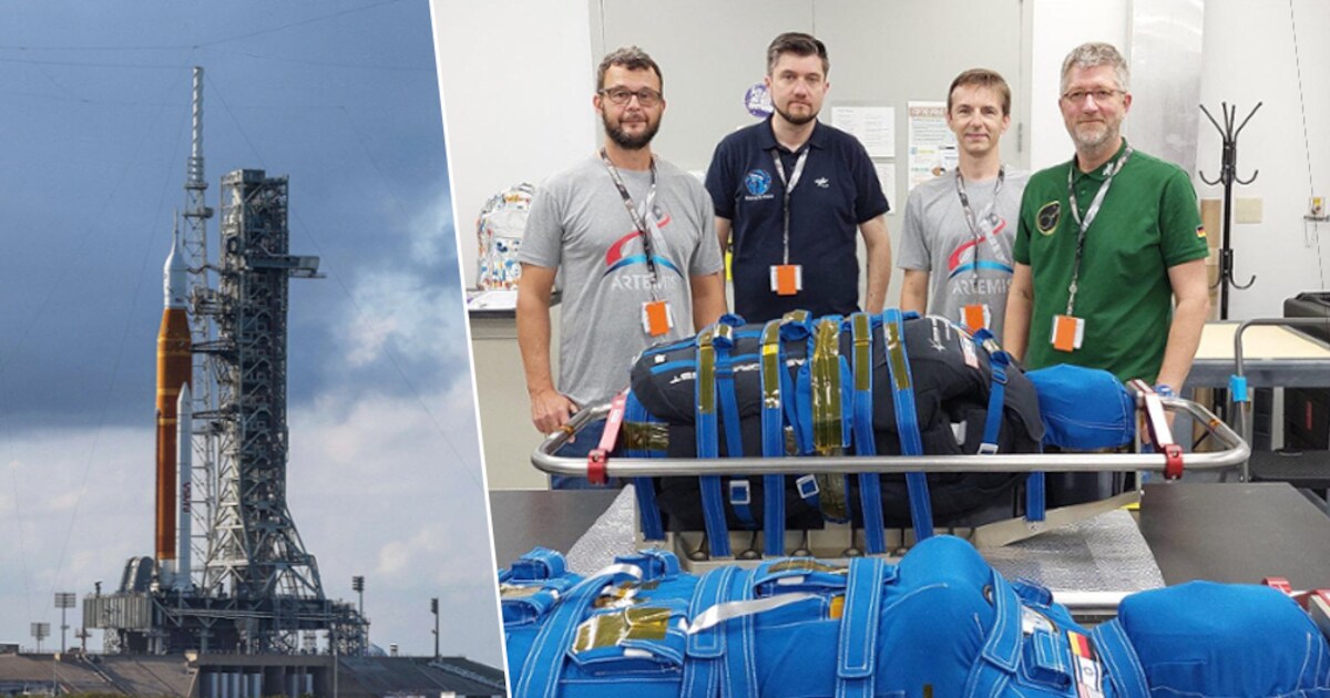 Artemis I-raket van NASA reist met Belgische technologie naar de maan ...