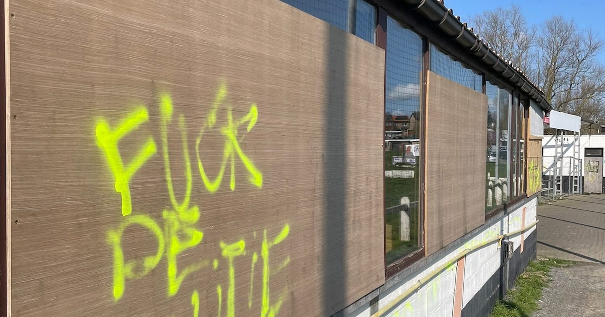 N-VA Erpe-Mere verontwaardigd over graffiti-slogans die gericht zijn ...