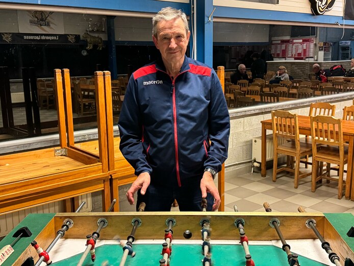 Trainer Gilbert Winant (Korbeek Sport) gaat eind dit seizoen op ...