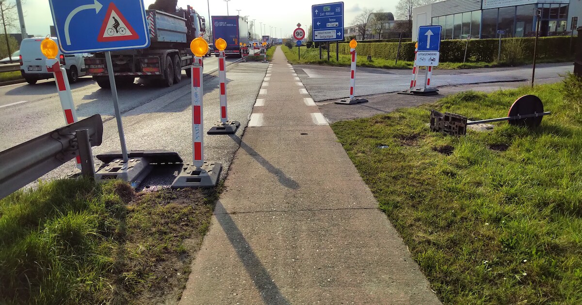 Tweede fase van werken kruispunt Hoogkamerstraat gaat van start | Temse | hln.be