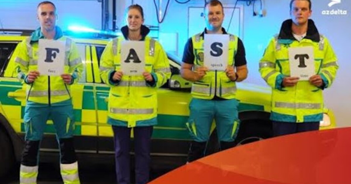 AZ Delta leert je symptomen van beroerte herkennen van FAST-song ...
