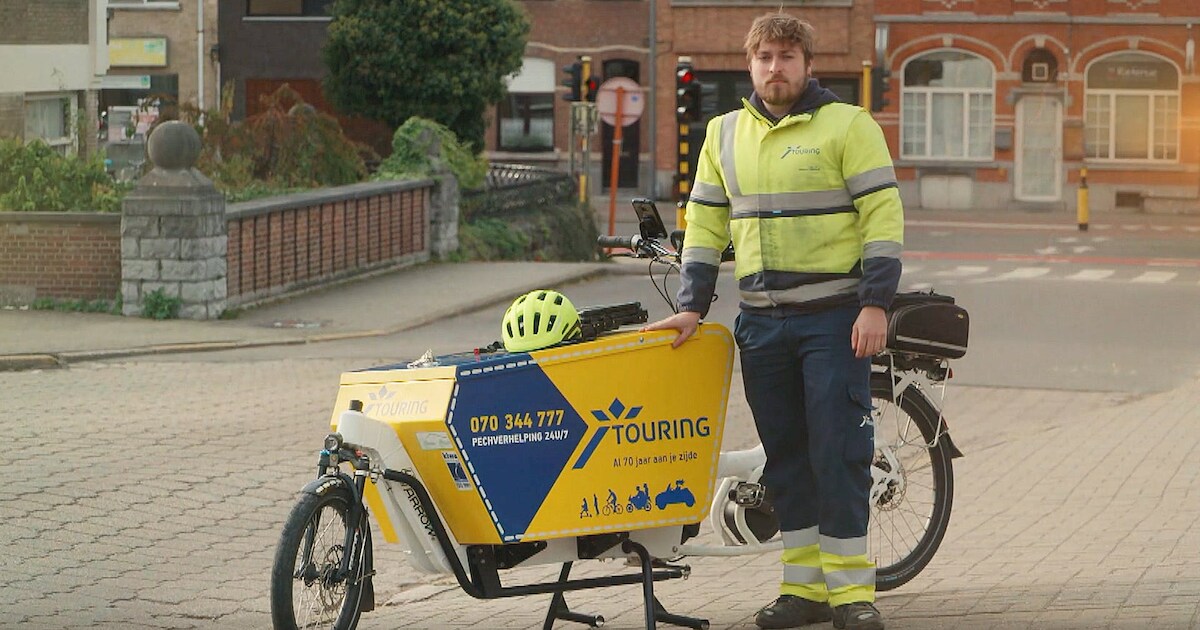Wegenhulp met de bakfiets en de eerste indruk van wegenwachter Anthony ...