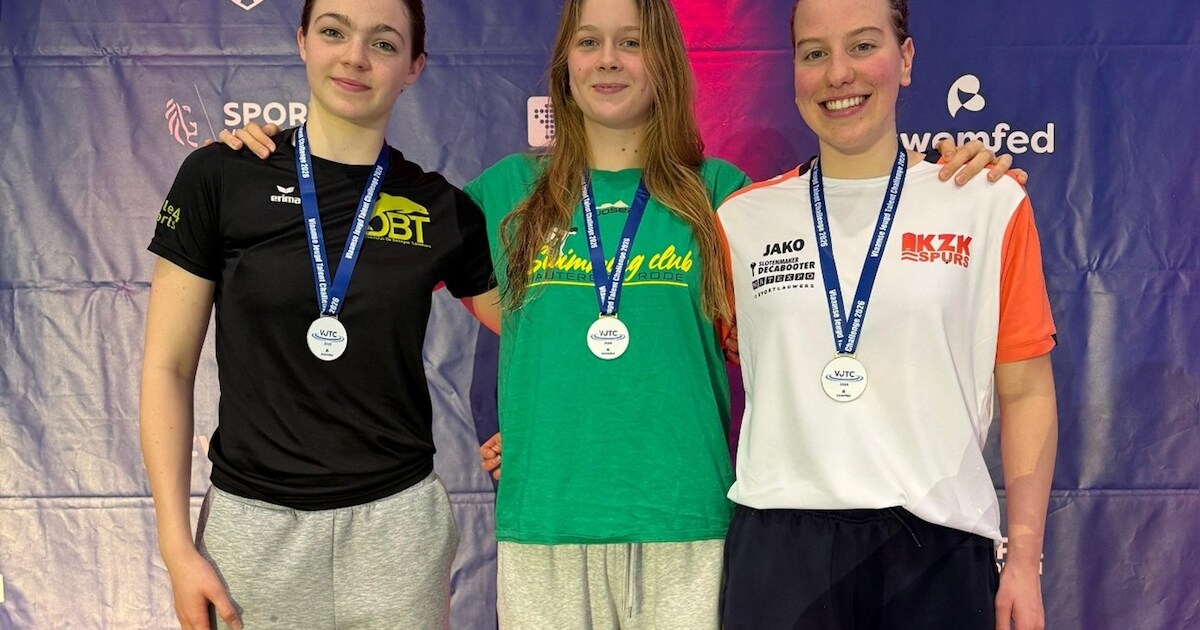 Swimming Club Wauterbos Rode pakt 5 medailles op Vlaamse Jeugd Talent ...