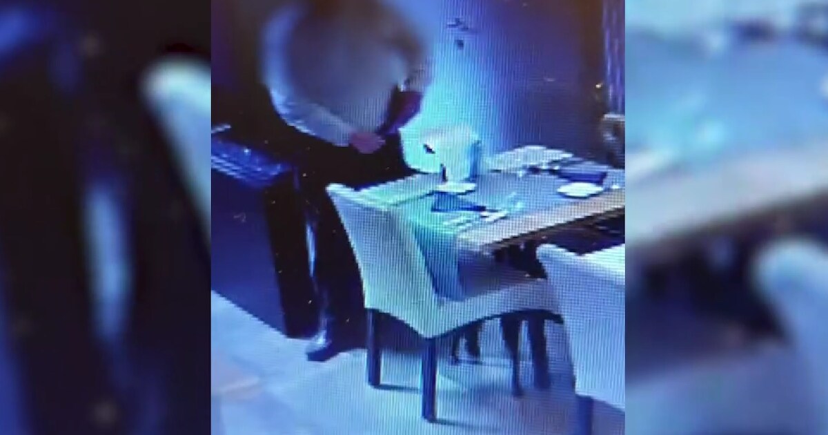 Camerabeelden tonen hoe schaamteloze klant pepermolen steelt op ...