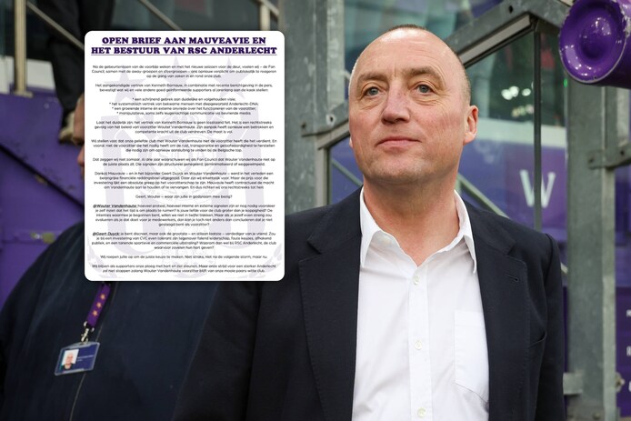 Fan Council van Anderlecht komt met open brief om “gang van zaken” aan ...