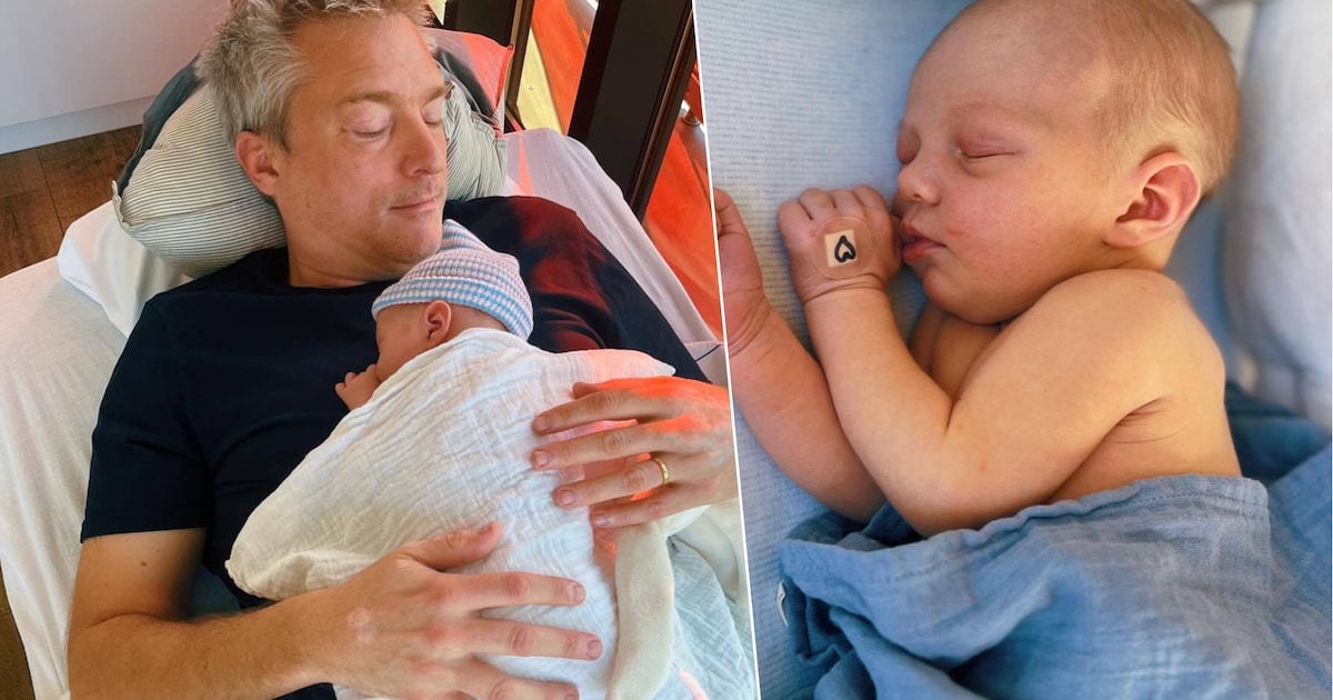 Gilles De Coster (44) en partner Flo (29) verwelkomen eerste kindje: “Bonjour, Juliette” | BV ...