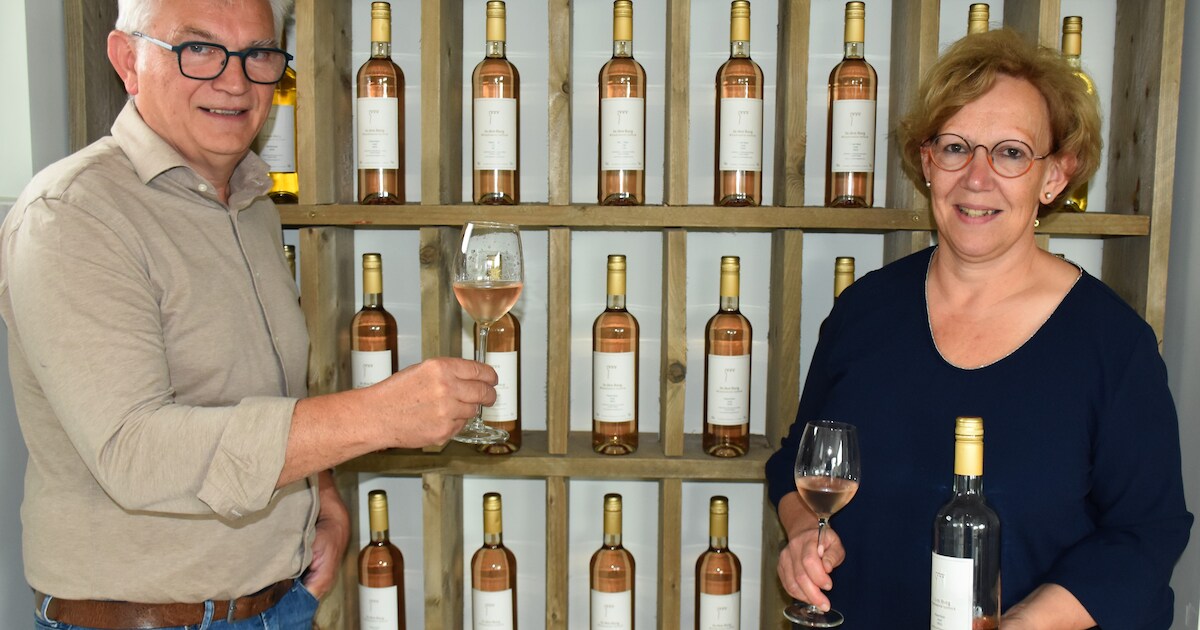 Wijndomein Gellick stelt eerste roséwijn voor | Lanaken | HLN.be