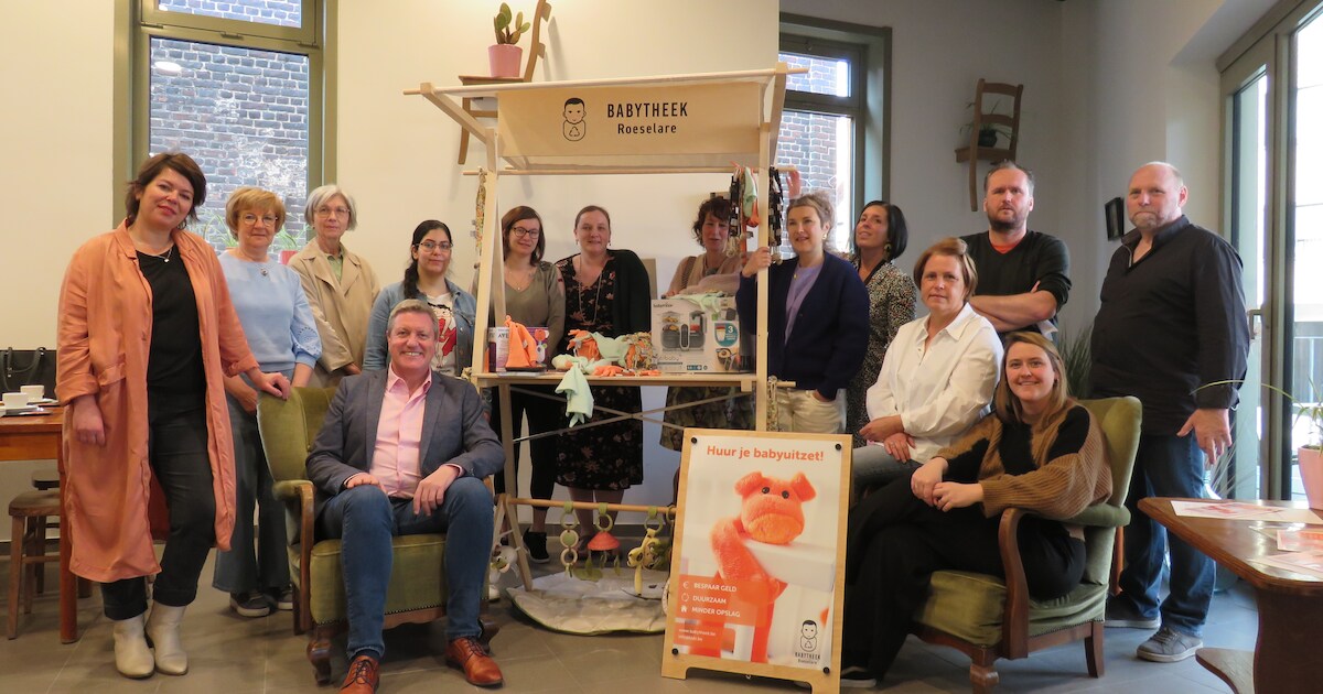 Roeselare opent Babytheek: “Enige in België met ophaalmomenten van ...