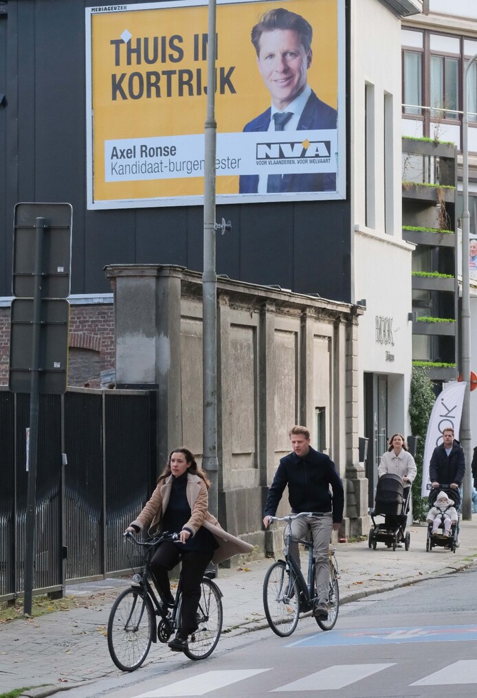 Slaagt N-VA erin om sterke uitslag van 9 juni te evenaren in Kortrijk ...