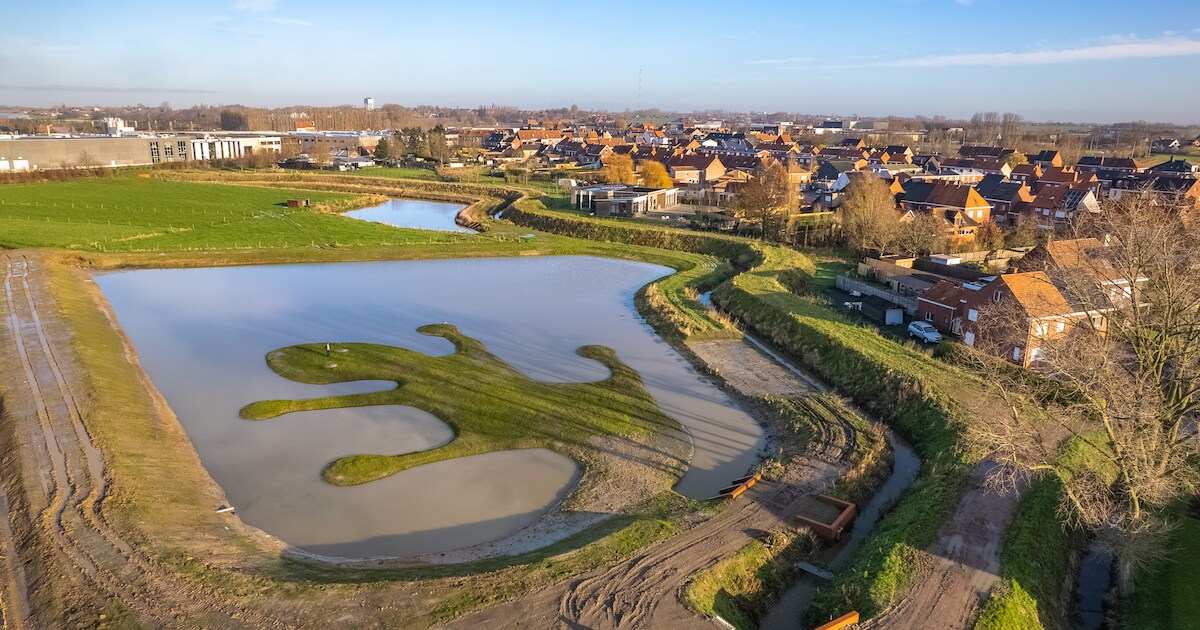 Nieuw overstromingsgebied verkleint risico op wateroverlast in centrum ...