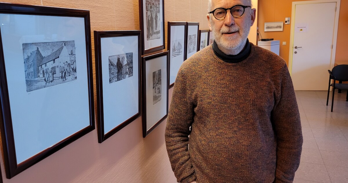 Geert tekent al bijna vijftig jaar driekoningenkaartjes: “Hoe ouder ik ...