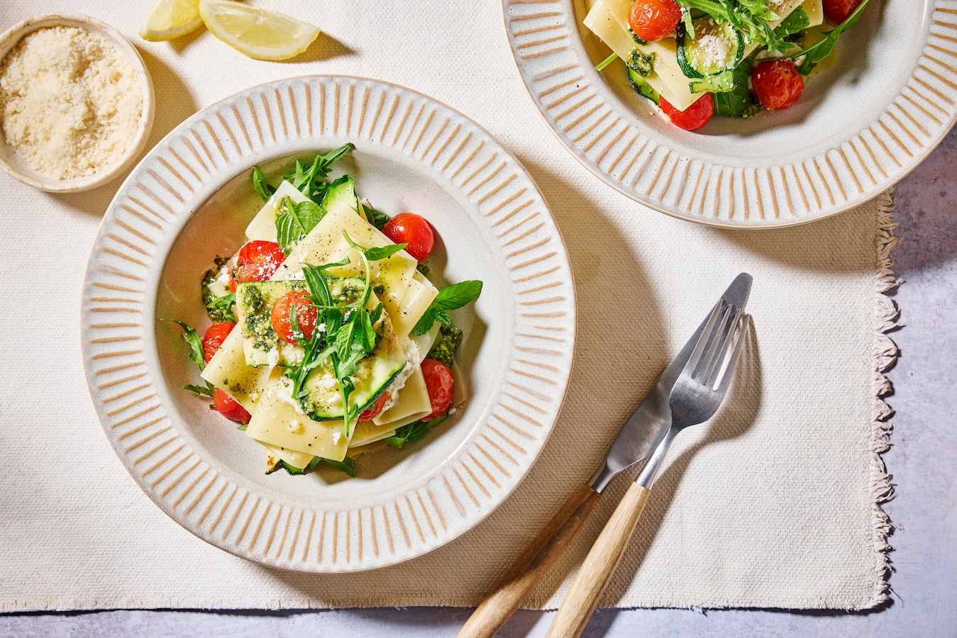 Zeg geen nee tegen deze luchtige ‘open’ lasagne met ricotta en ...