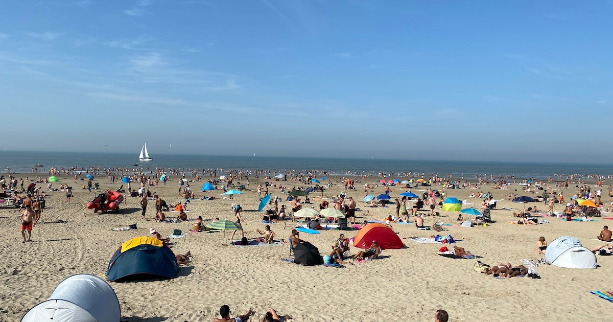 Met 15.000 op het strand van Blankenberge: “En morgen verwachten we nog ...
