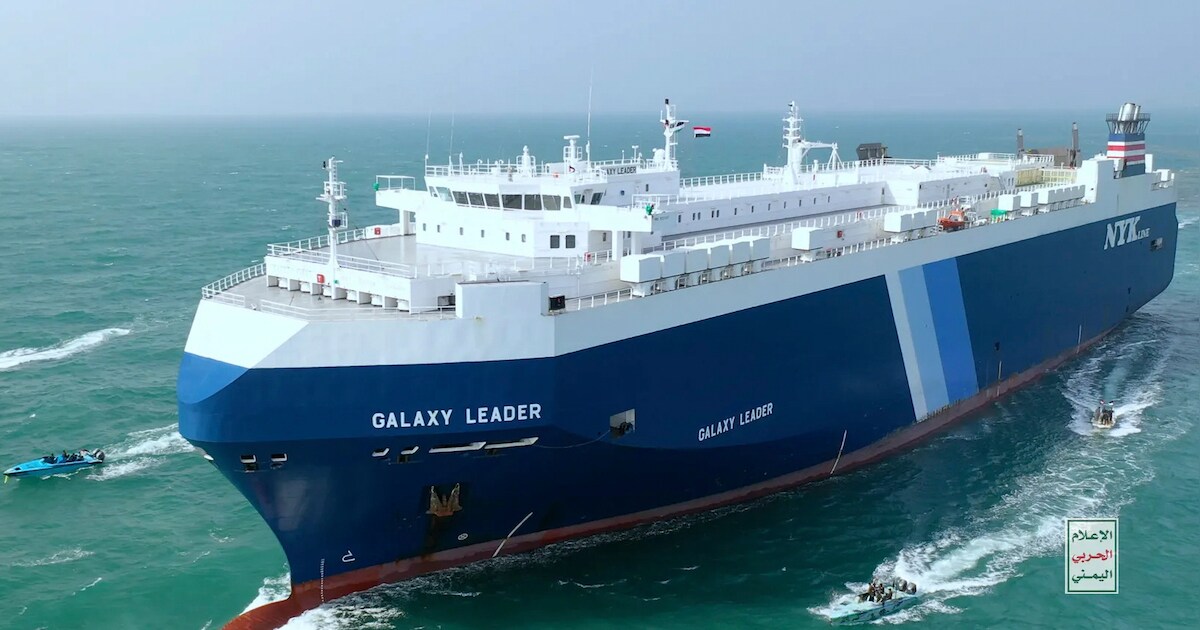 Bemanning van Galaxy Leader vrijgelaten na een jaar op de Rode Zee ...