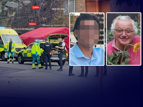 Dader (47) keert onder zware bewaking terug naar Roeselare voor eerste ...