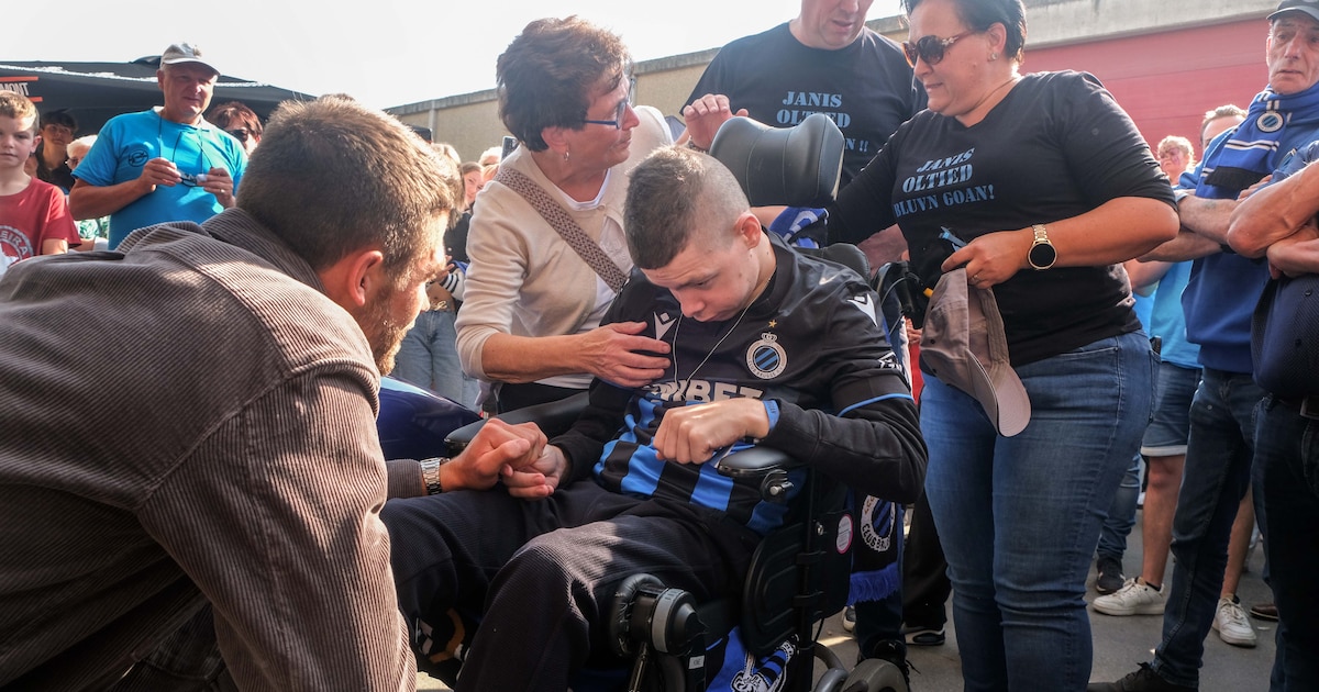 Terminaal zieke Janis (23) krijgt steun van Clubspeler Brandon Mechele ...