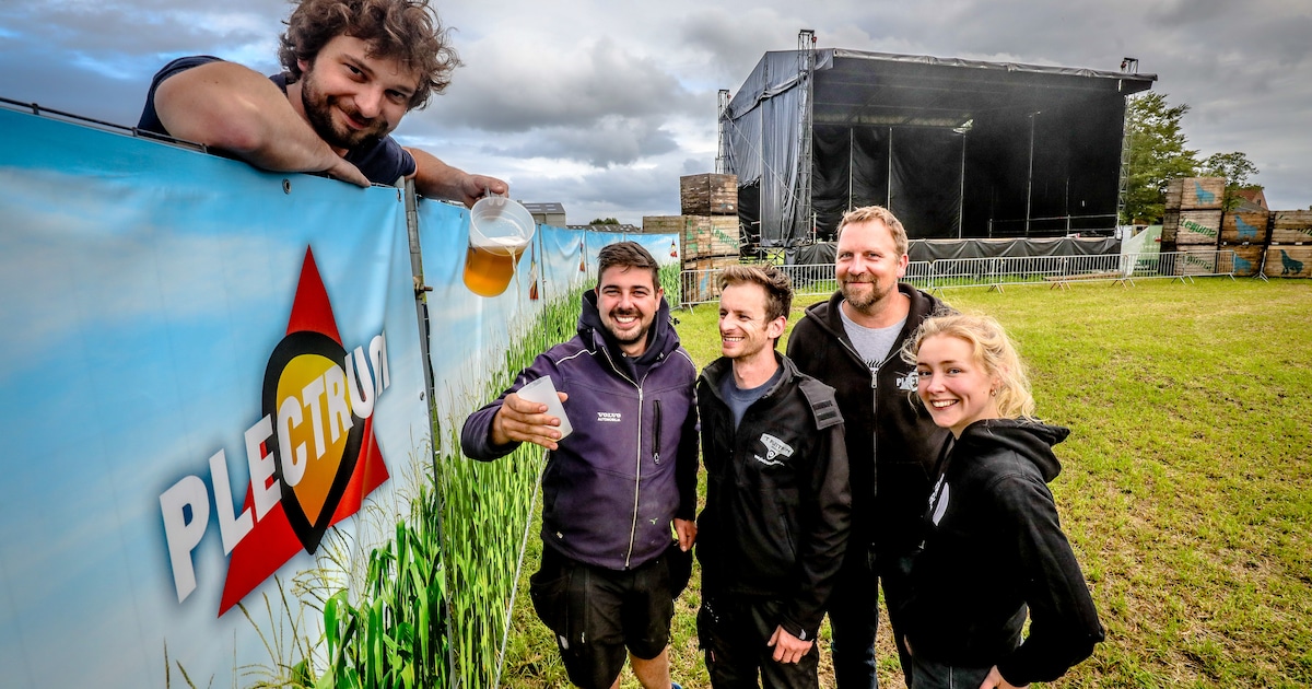 Organisatoren Plectrum Festival treffen de laatste voorbereidingen voor ...