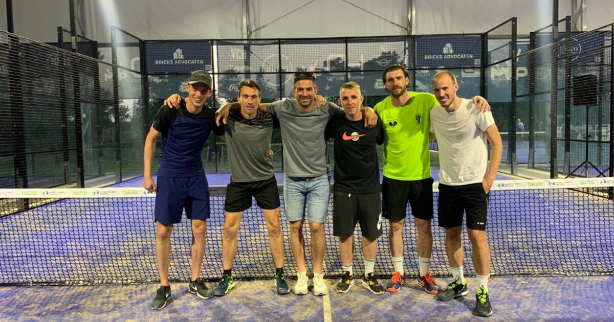 Interclub ploeg van nieuwe padelclub SGW Padel in Sint-Gillis-Waas ...