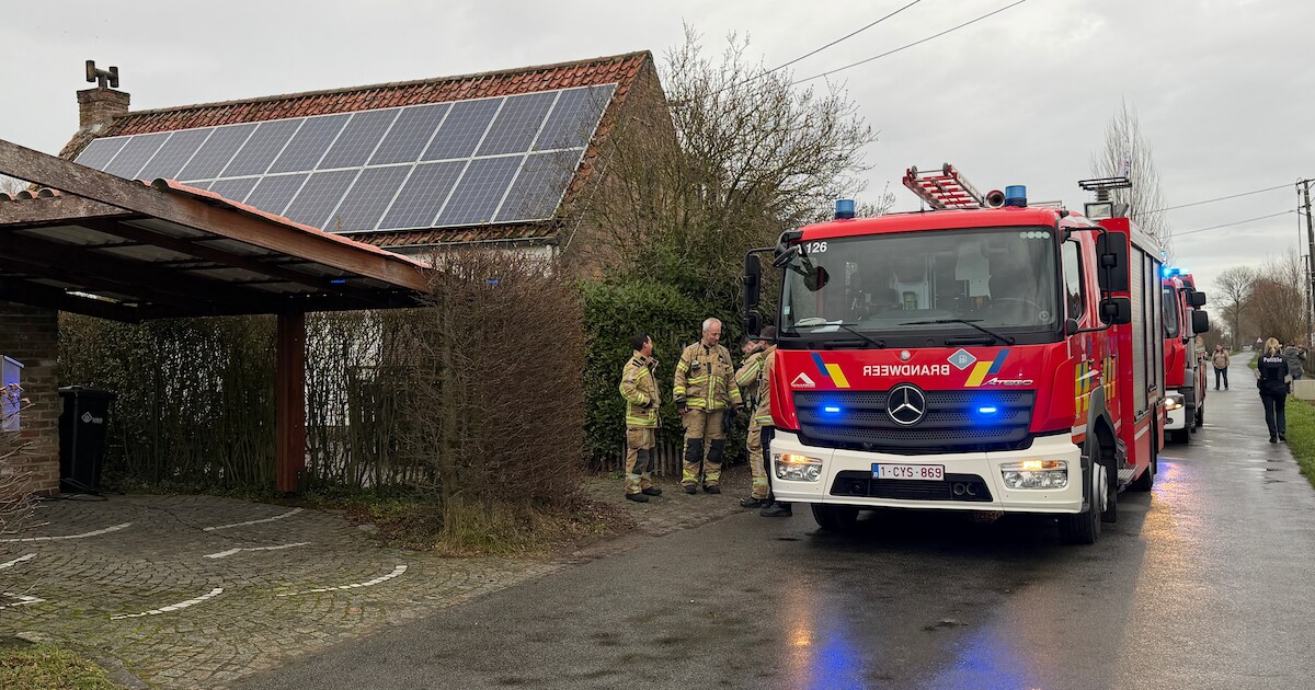 Defecte kachel zet woning onder rook in Moerkerke | Regio | HLN.be