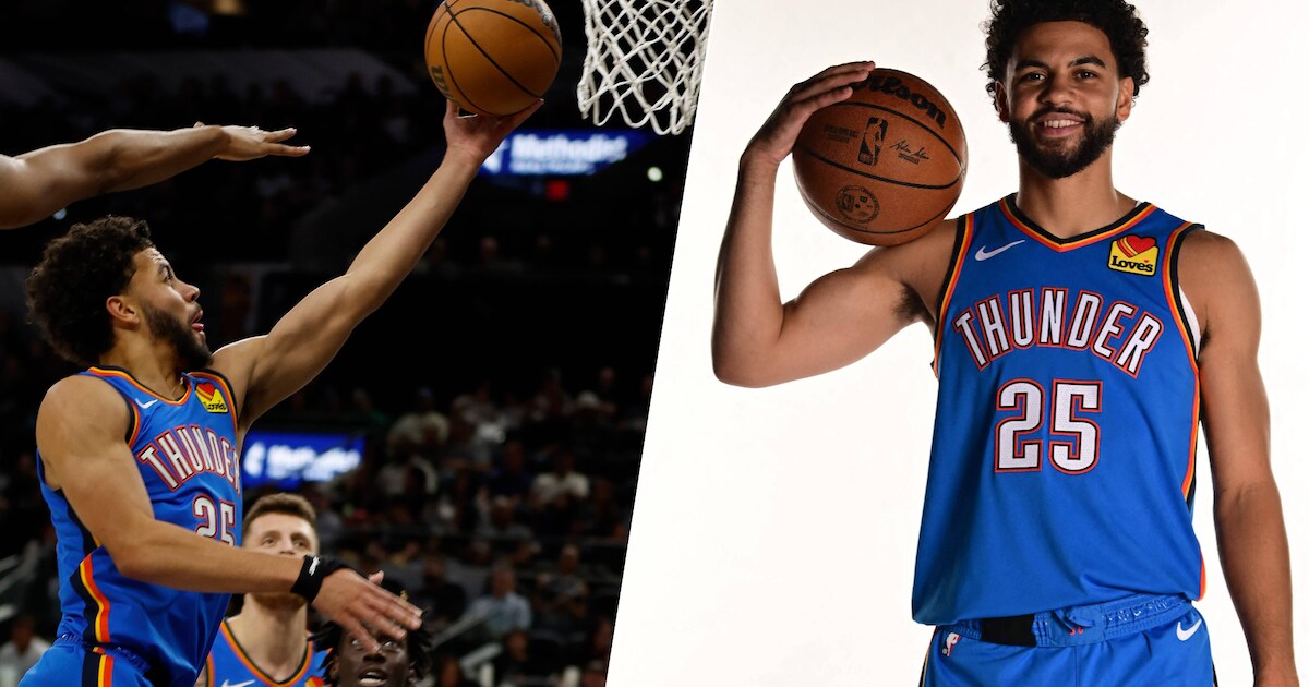 Ajay Mitchell over zijn eerste maanden bij OKC Thunder in de NBA: “Mag ...