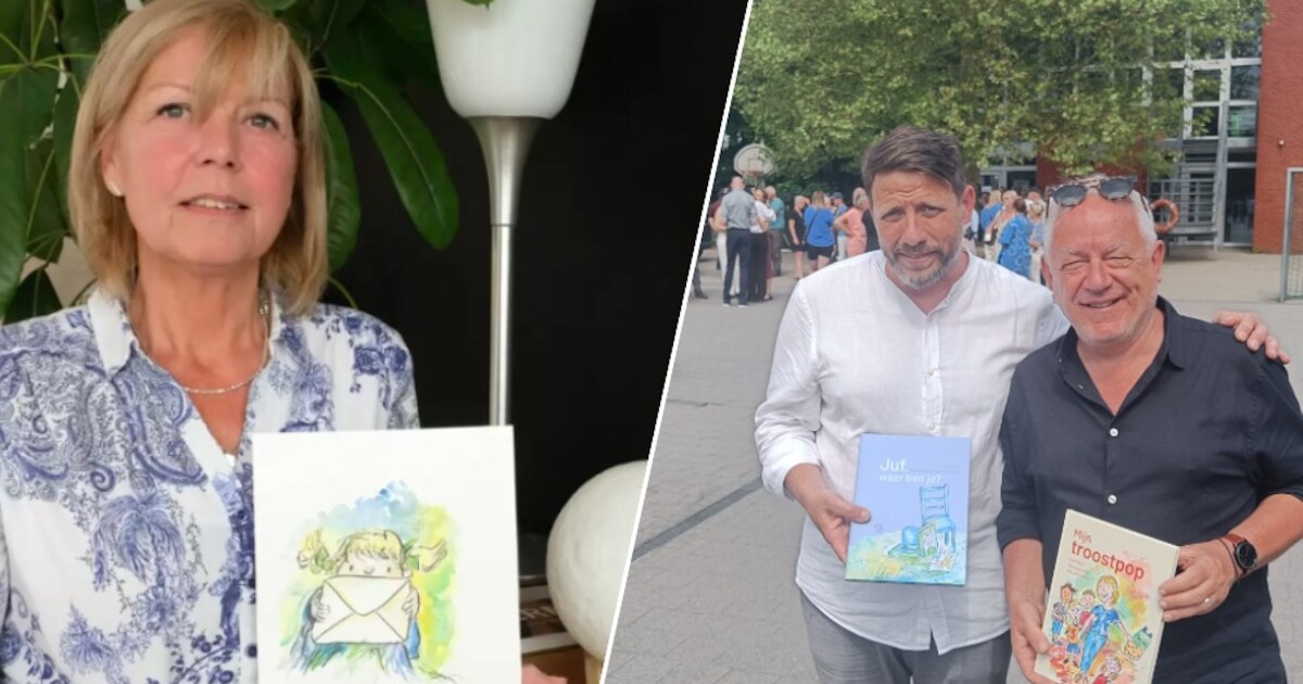 Herdenkingsmoment van kleuterjuf en auteur Inge Nees in wijkschool De ...