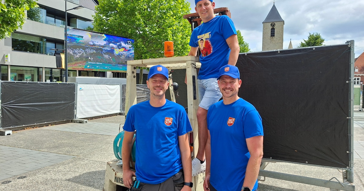 KIJK. Opbouw WK-dorp Road to the Final: “We verwachten zo’n 1.000 ...