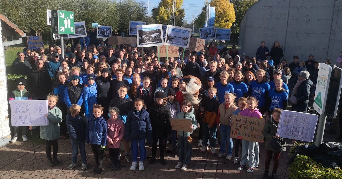 Actievoerders laten stem luid klinken tegen sluiting ruitersportcentrum ...