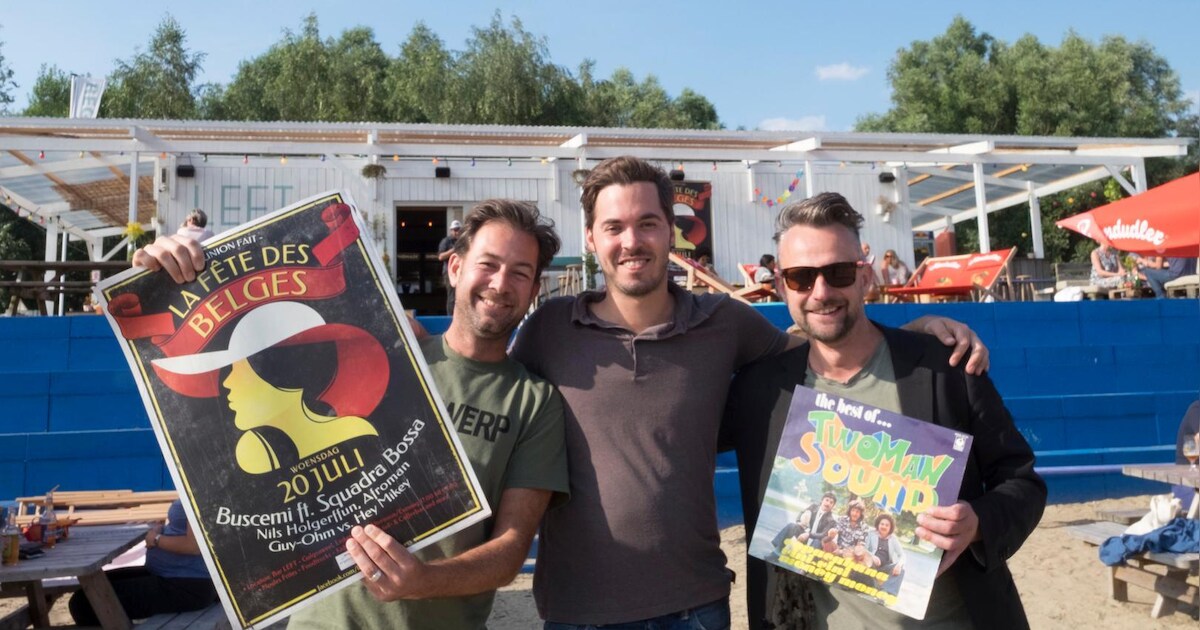 Vierde editie 'La Fête des Belges' in zomerbar LEFT | Antwerpen | HLN.be