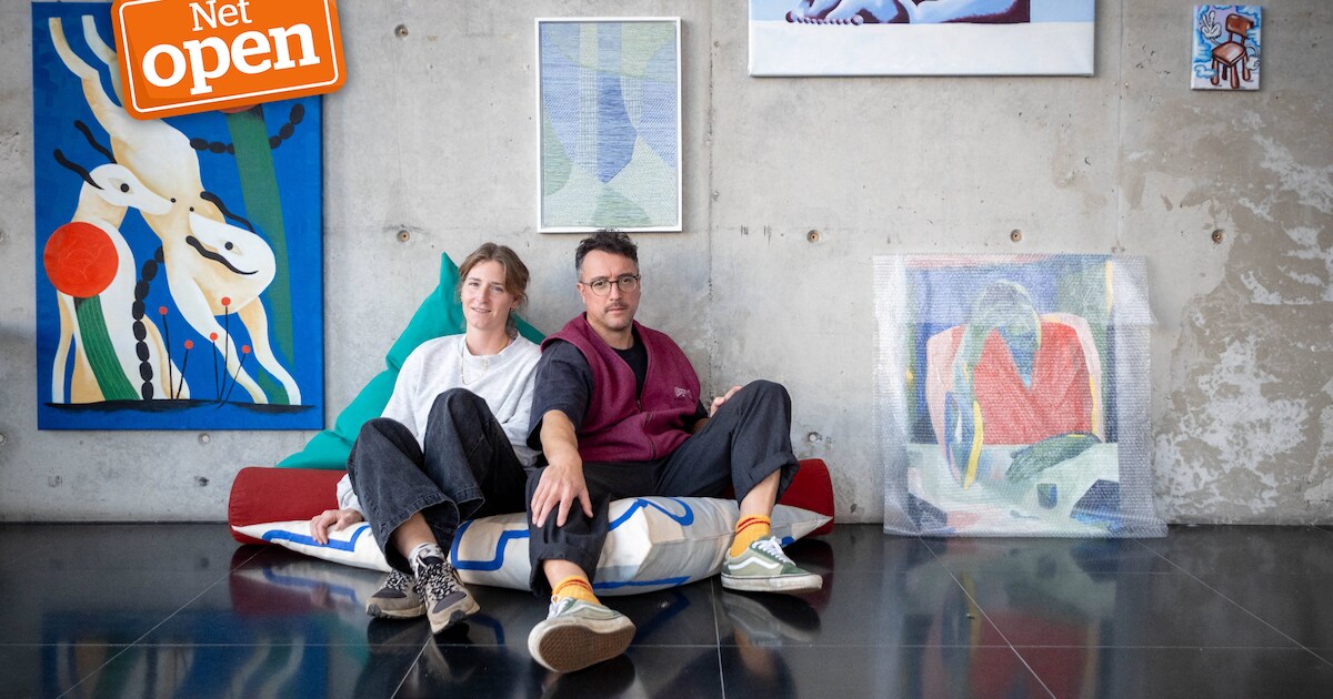 NET OPEN. Ondernemersduo opent ‘fly by’ galerie in vestiaire Lamot ...