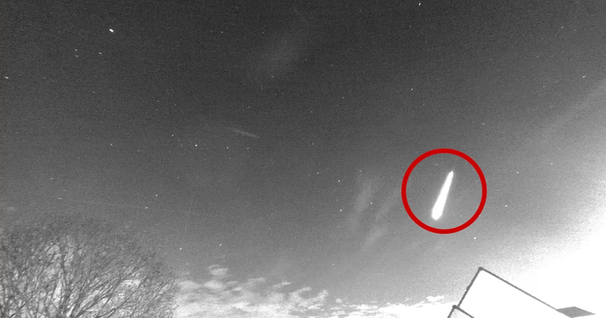 KIJK. Meteoor valt neer boven België en Nederland | Weer & Wetenschap ...