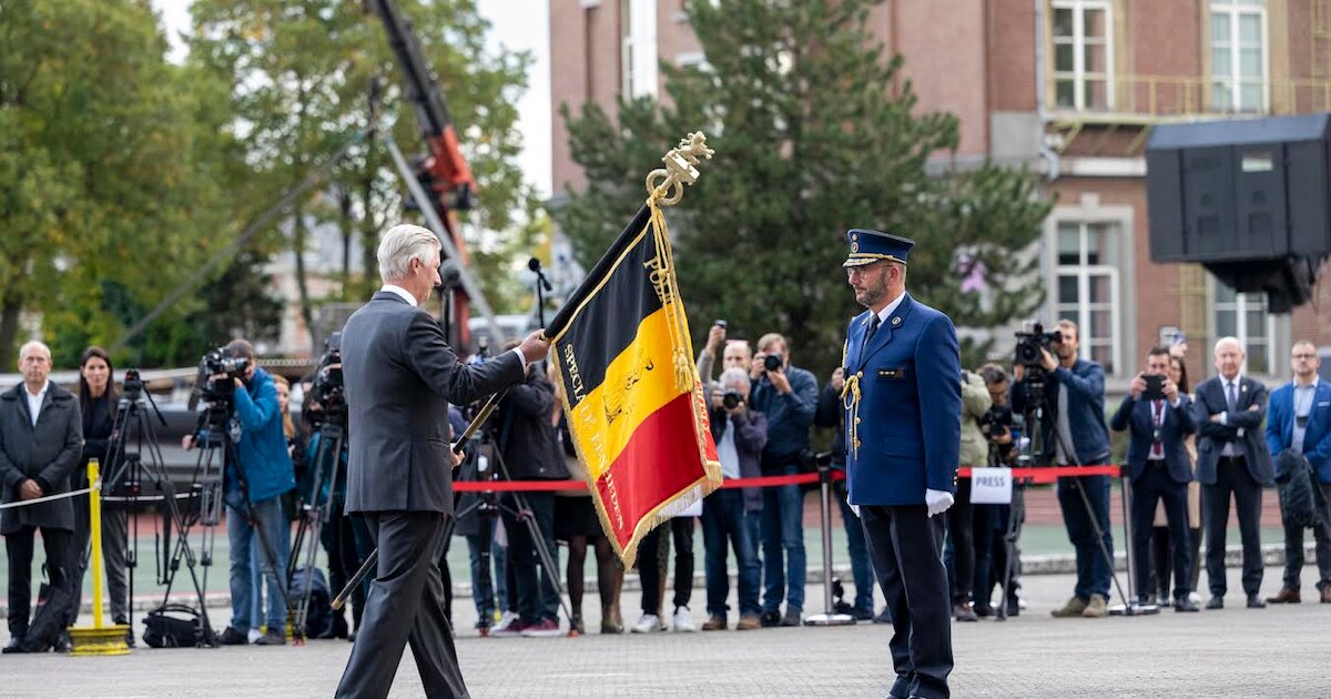 Plechtigheid naar aanleiding van 50-jarig bestaan Directie speciale eenheden | Brussel | HLN.be
