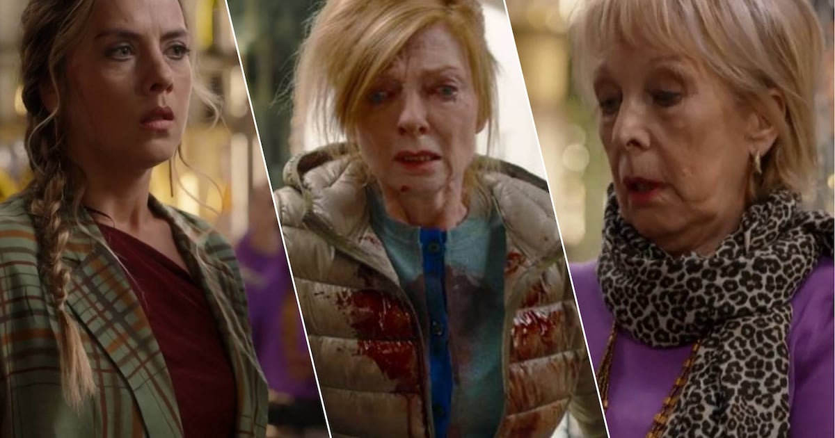 Eerst een dubbel weerzien met feesttaart, maar daarna scheldtirades ...