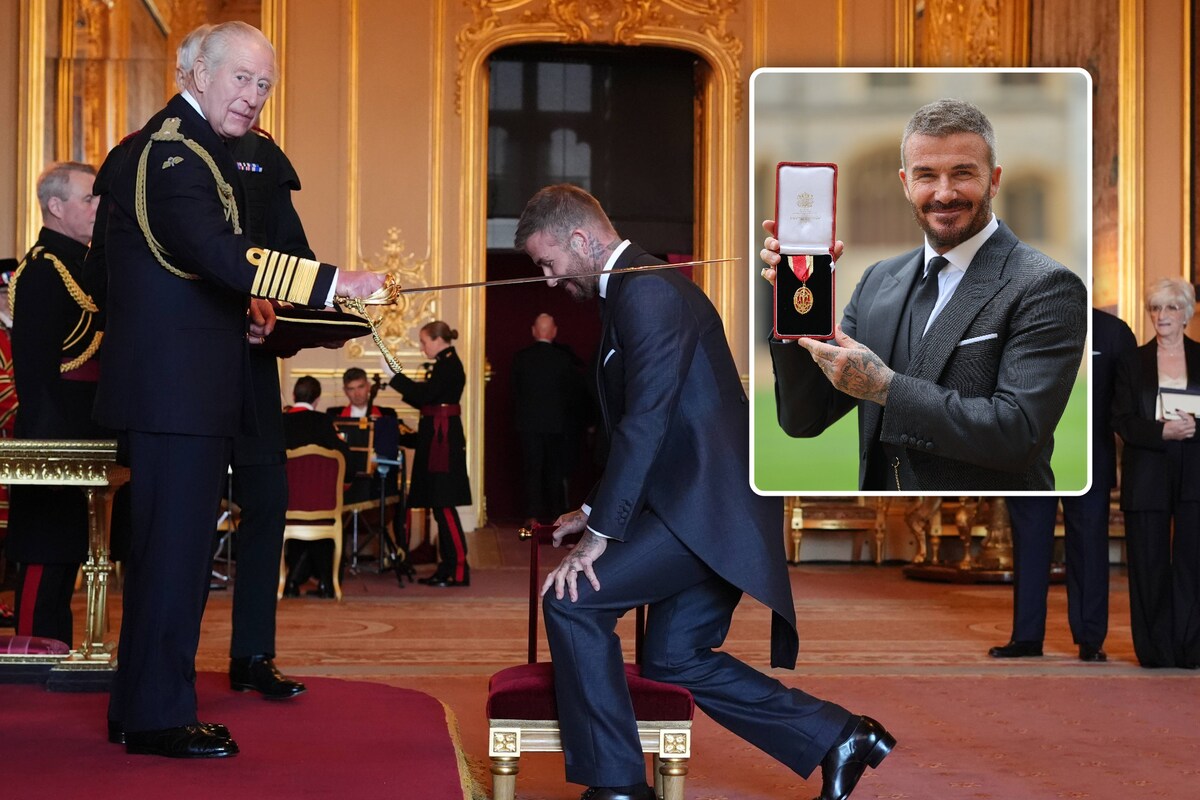 Emotionele David Beckham na ridderslag van koning Charles: “Alles om ...