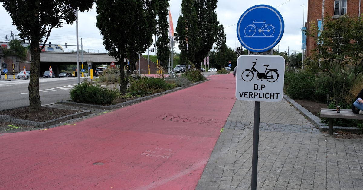 Fietspad Hoogstratenplein krijgt gedeeltelijke heraanleg: “Maken het ...