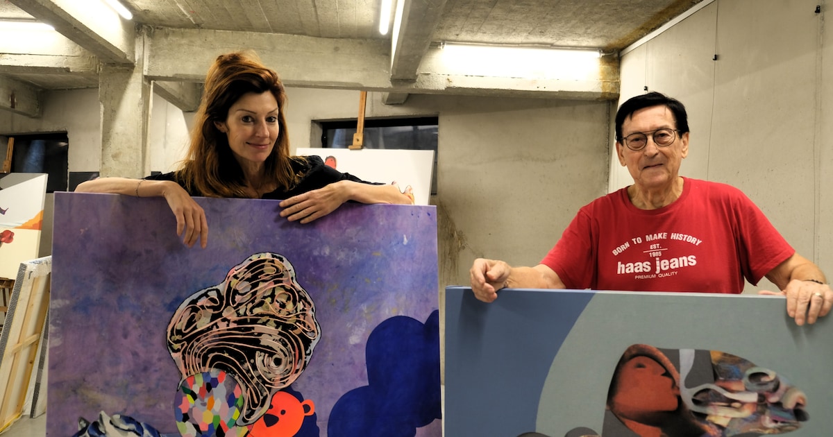 Lilith in de lucht en Thaise abstracties: Katrien Nijs en Herman De Winter spelen met kleur in ...