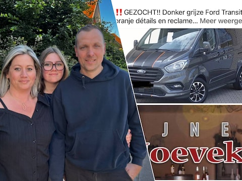 “In amper vijf seconden was onze droom weg”: bestelwagen van kersverse ...