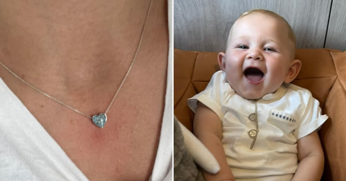 Mama van overleden baby Omélie op zoek naar verloren ketting met as van ...