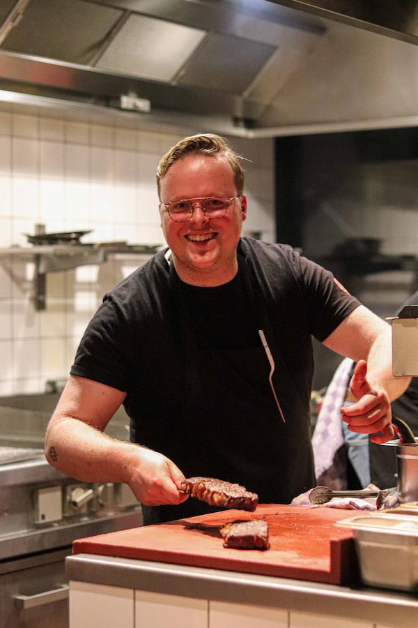 Chef Timon Michiels werkt in z’n sterrenzaak zoals in een slagerij ...