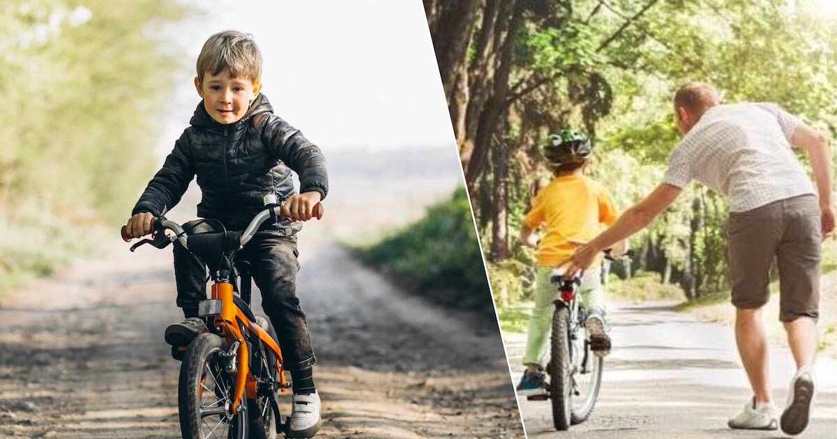 Lokale politie Neteland organiseert fietslessen voor jonge kinderen ...