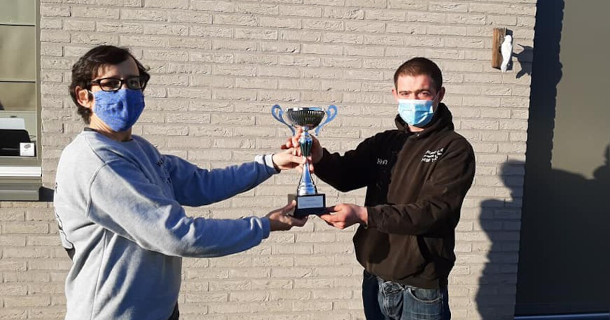 Kevin wint wisselbeker van Ninoofse Zwerfvuiljagers voor 42 ...