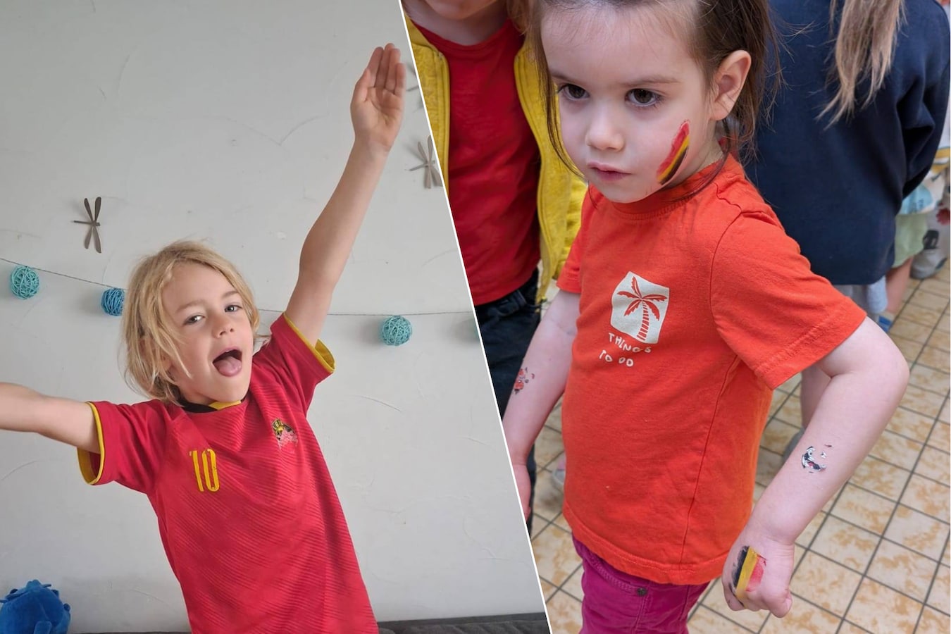 Rode Duivels spelen pas vanavond, maar in basisschool Klimop is de WK ...