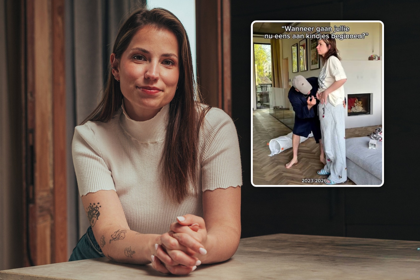 Zelden deelde iemand ivf-traject zo zichtbaar als influencer Louise ...