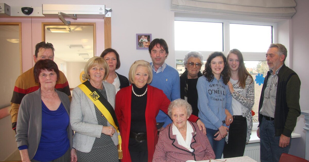 Marie-Louise viert 102de verjaardag | Aalst | hln.be
