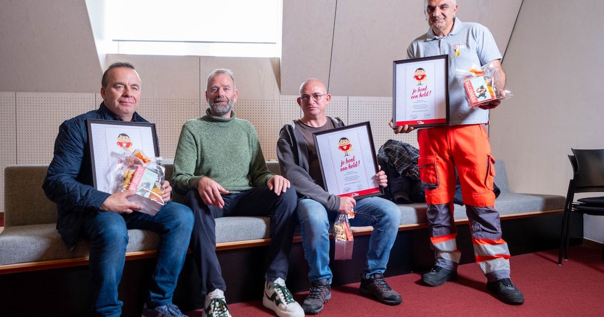 Brandweerman en stadsmedewerkers redden het leven van Dirk: “Toen we ...