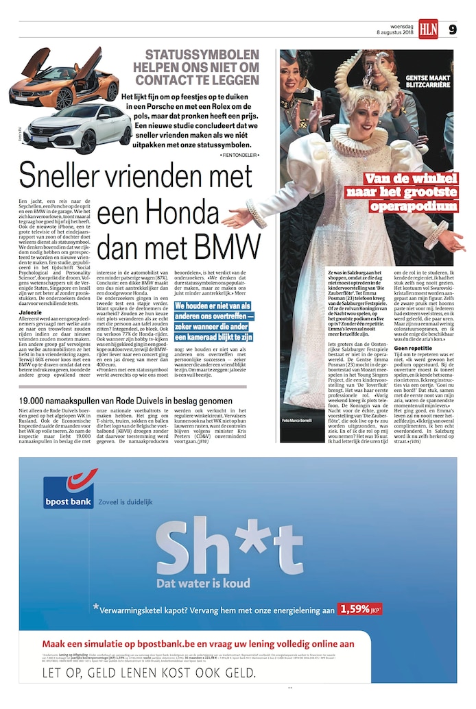 Sopraan Emma Posman na onverwachte sterrol in Salzburg:"Ik heb nog geen ...