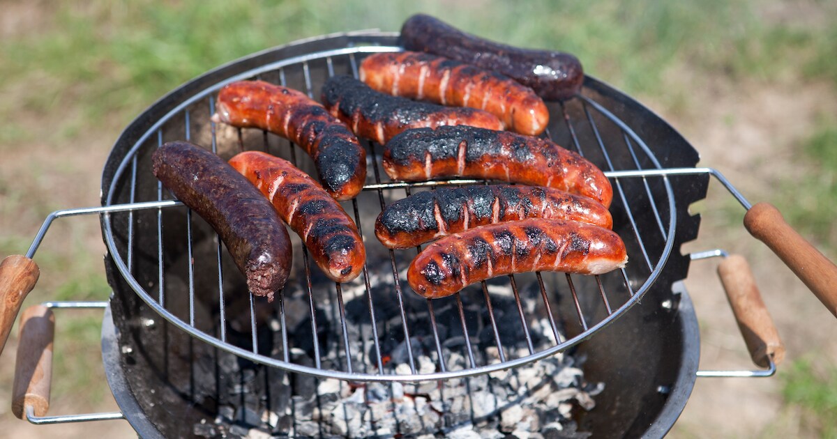 Een verbrand worstje (op de barbecue of in de pan): is het erg als je ...